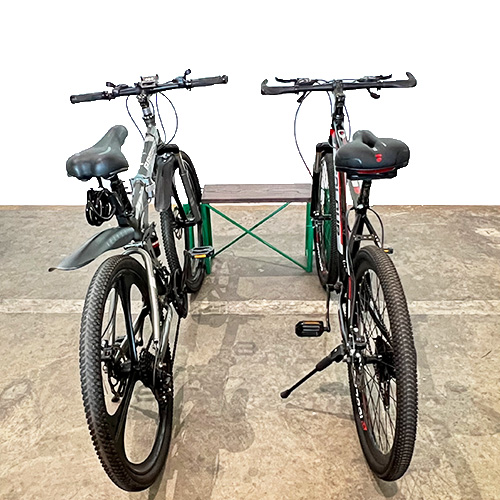 ASV. Bicycle Rack with bench
