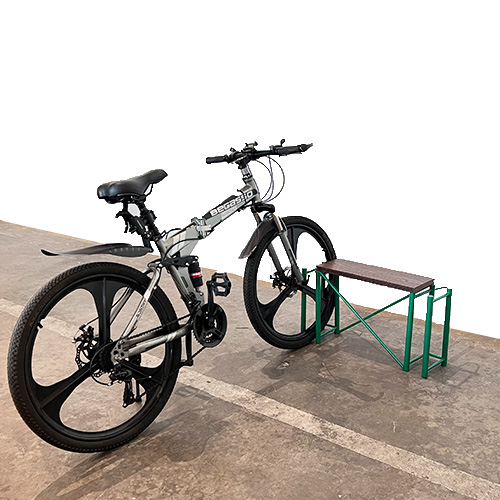 ASV. Bicycle Rack with bench